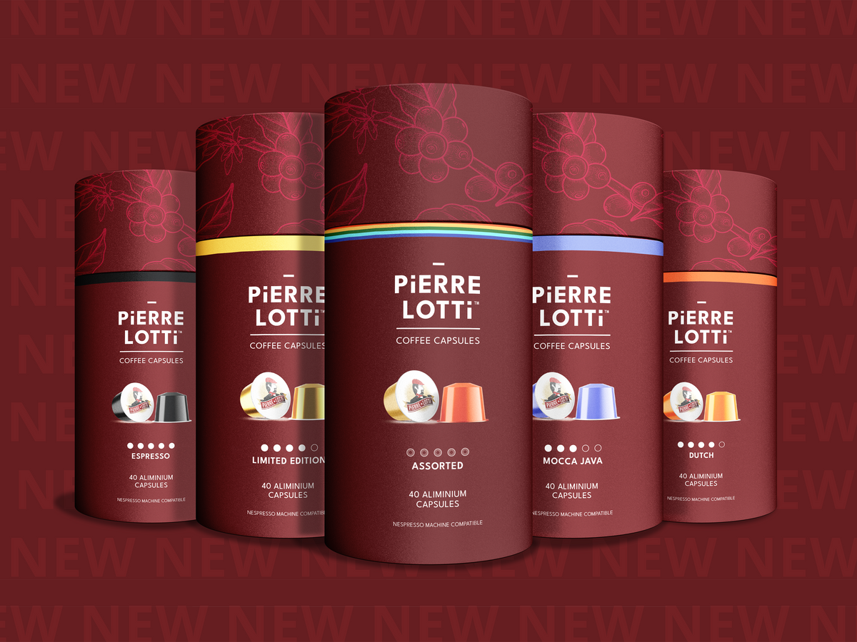 PIERRE LOTTI COFFEE PODS – Pierre Lotti Coffee